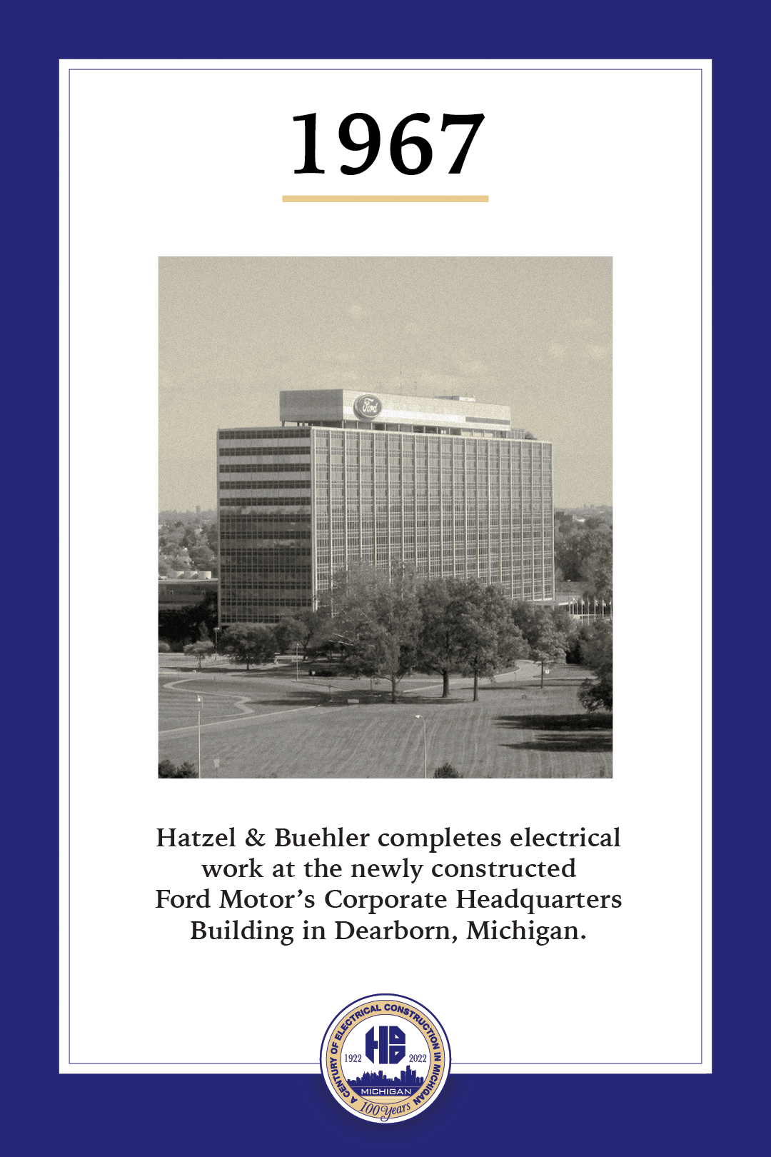 Hatzel & Buehler Celebrates 100 years in Michigan - Hatzel & Buehler