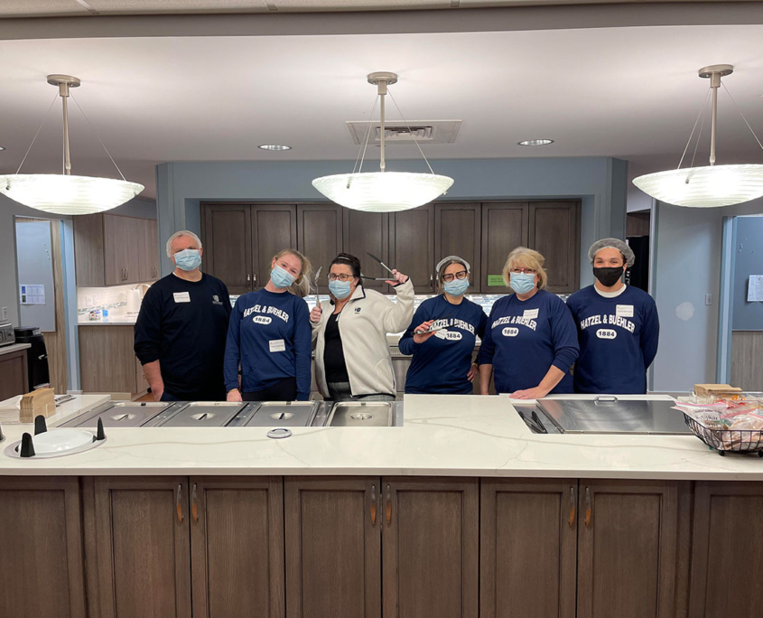 Hatzel & Buehler and Bluestone Communications’ employees volunteer at ...